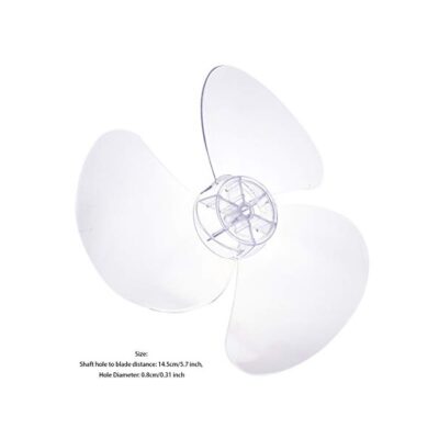 3 Leaves Plastic Fan Blade (Clear) - Tskemarket