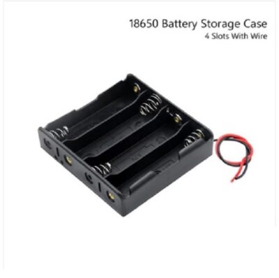 Battery Holder Case (18650) 4 Way (HS) - Tskemarket