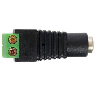 DC Power Jack-Female Connector with 2 Pin Screw Terminal - Tskemarket