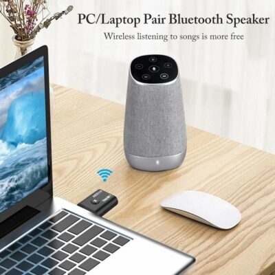 TV PC Headphones 2 in 1 USB Bluetooth Plug and Play Audio Transmitter ...