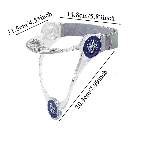 Neck Support Brace | Chin Stretcher with Flexible Tightness 360 ...